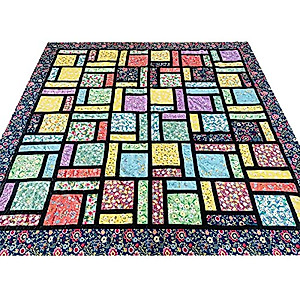 50pcs 10 x 10 inches Cotton Fabric Bundle Squares for Quilting Sewing, Precut Fabric Squares for Craft Patchwork