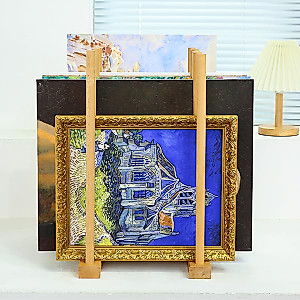 YIVIVEN Art Storage Rack, Art Canvas Storage, Artwork Storage, Canvas Rack Art Storage,Canvas Boards Rack,Framed Art Storage, Drawing Board Storage Rack, Art Studio Storage Rack (11.8"x21.6"x19.5")