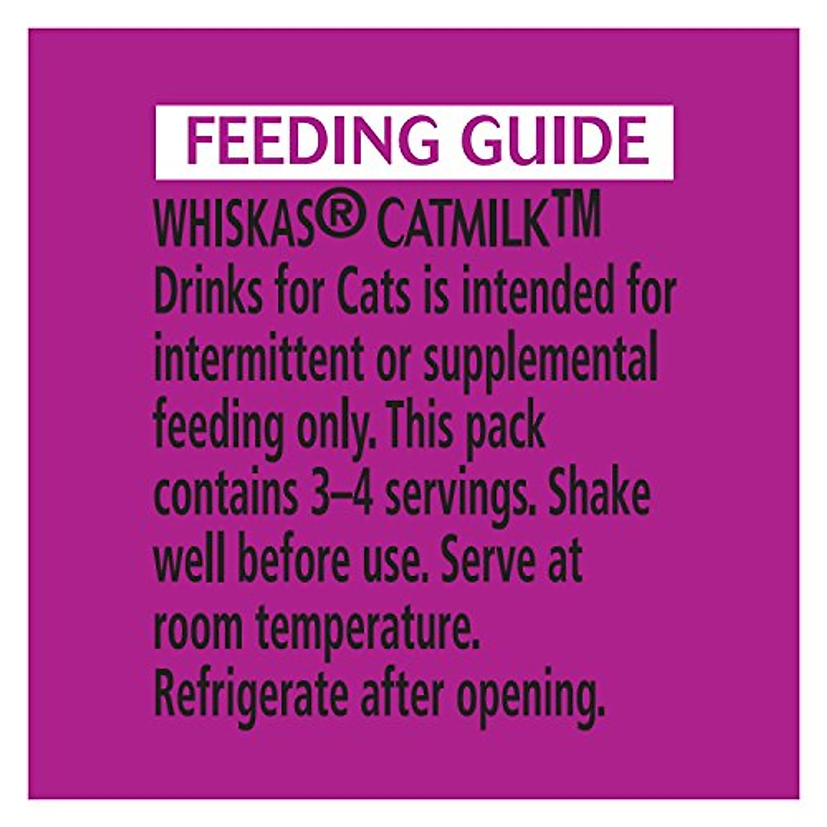 WHISKAS CATMILK PLUS Drink for Cats and Kittens 6.75 Fl Ounces, 24 Count