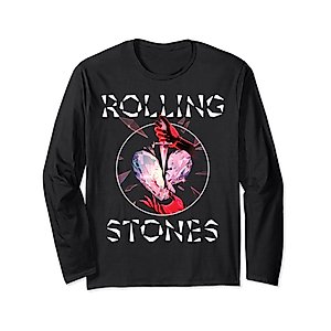 Official The Rolling Stones HD Prism Heart Long Sleeve T-Shirt