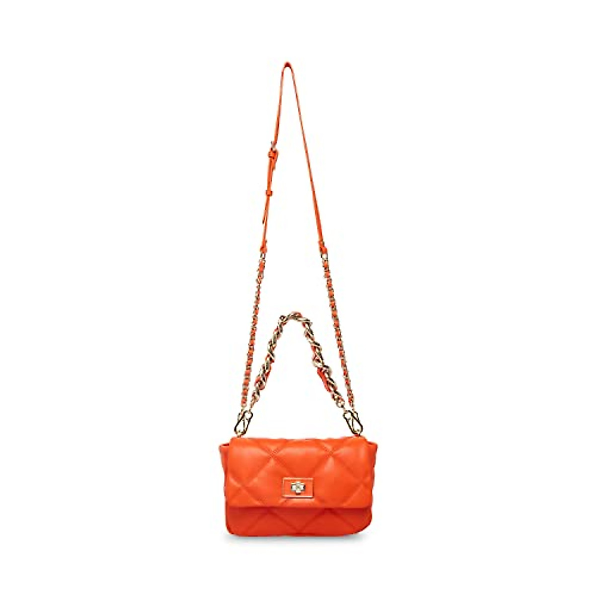 Steve Madden TRIXIES Quilted Crossbody, Orange