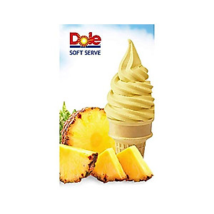 By The Cup Mood Spoons and Pineapple Soft Serve Mix, Lactose Free, Vegan, Gluten Free, 4.40 Pound Bag