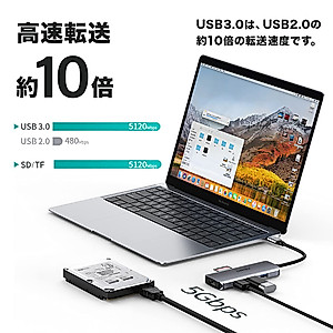 Medik MCH-A051-GY 7 in 1 Multi-Port Hub USB Type-C HDMI 4K USB 3.0 PD Support SD Card Reader Max 100W Converter Adapter MacBook Surface MCH-A051-GY Dark Gray