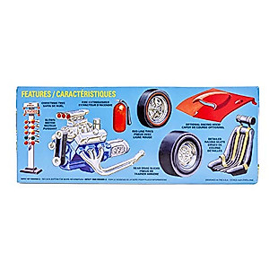 MPC 1967 Pontiac GTO Weekend Warrior - 1/25 Scale Model Kit - Buildable Vintage Vehicles for Kids and Adults