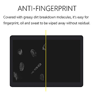 Transwon 2PCS Tempered Glass Screen Protector for TCL Tab 8 LE Tablet Model 9137W, for TCL Tab 8 LE Screen Protector