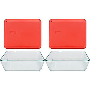 Pyrex Stor+rect/Cvr Size 11 Cu Pyrx Storage+rectangle/Cover 11 Cup