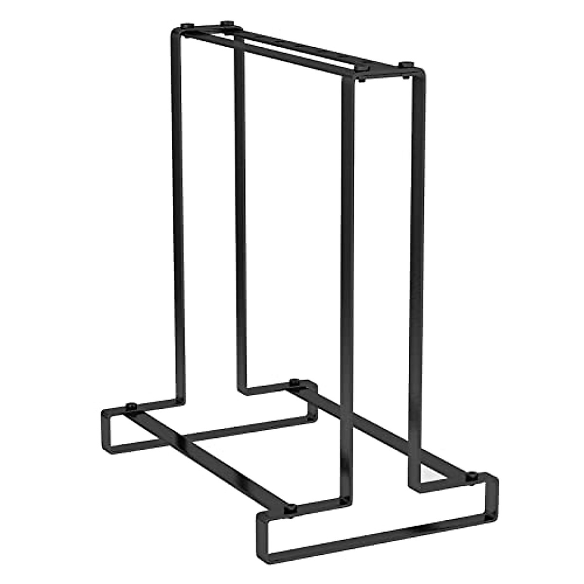 MISNODE Clothes Hanger Holder Hanger Organizer 7x6x11 inch Carbon Steel Hanger Storage Hanger Rack Hanger Caddy for Laundry Dry Cleaning Room