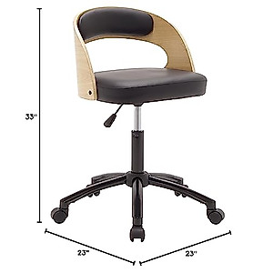 Calico Designs Black/Ashwood, Student Art Chair 18700