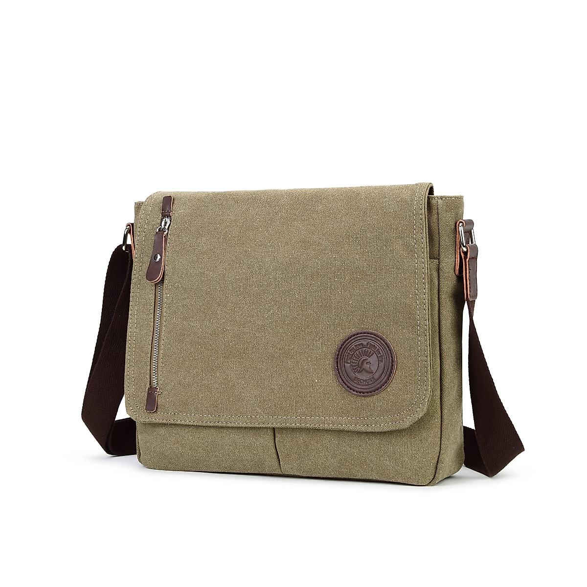 Sechunk Canvas Small Messenger Bag Shoulder bag Cross body bag for men boy