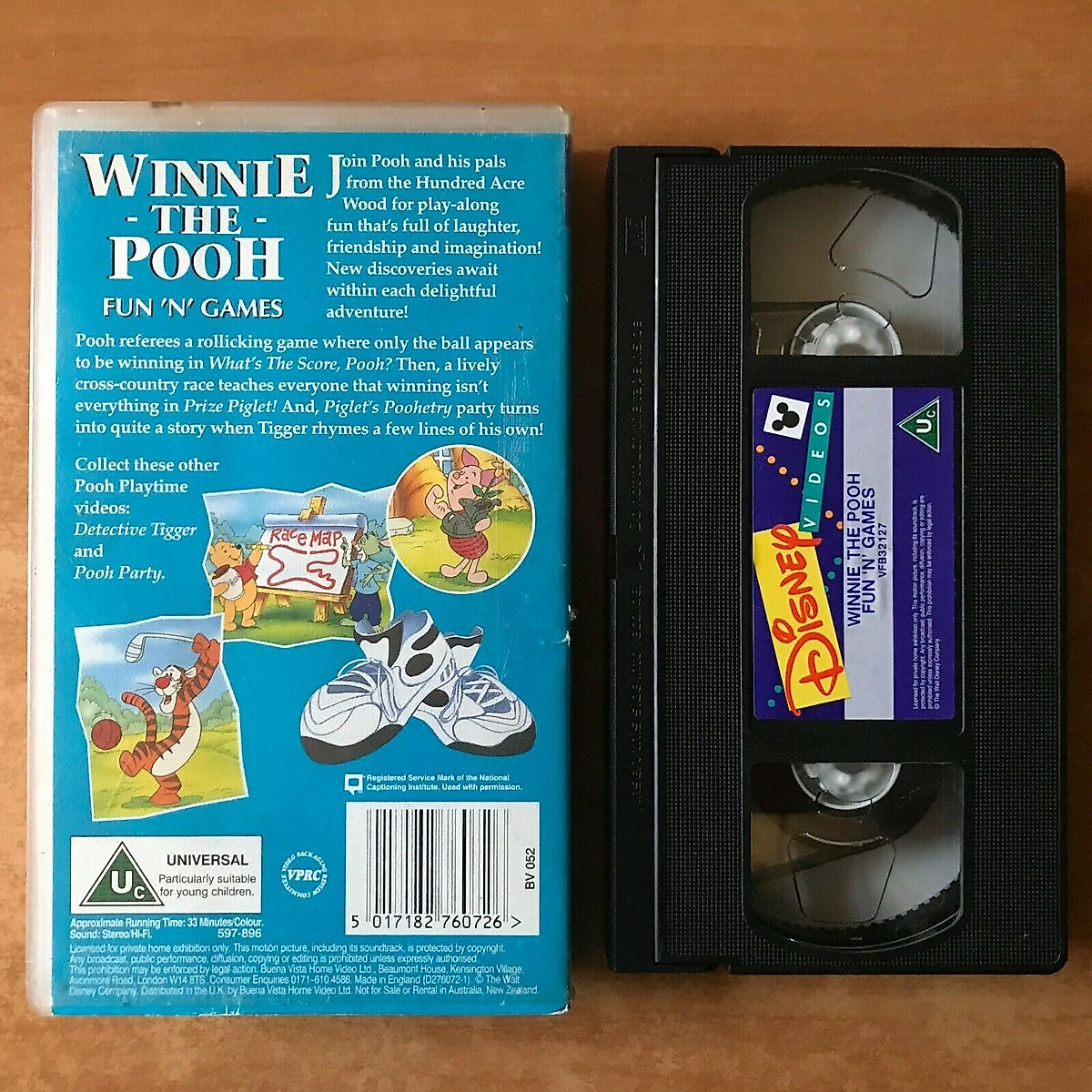 Winnie The Pooh : Fun 'n' Games [VHS]