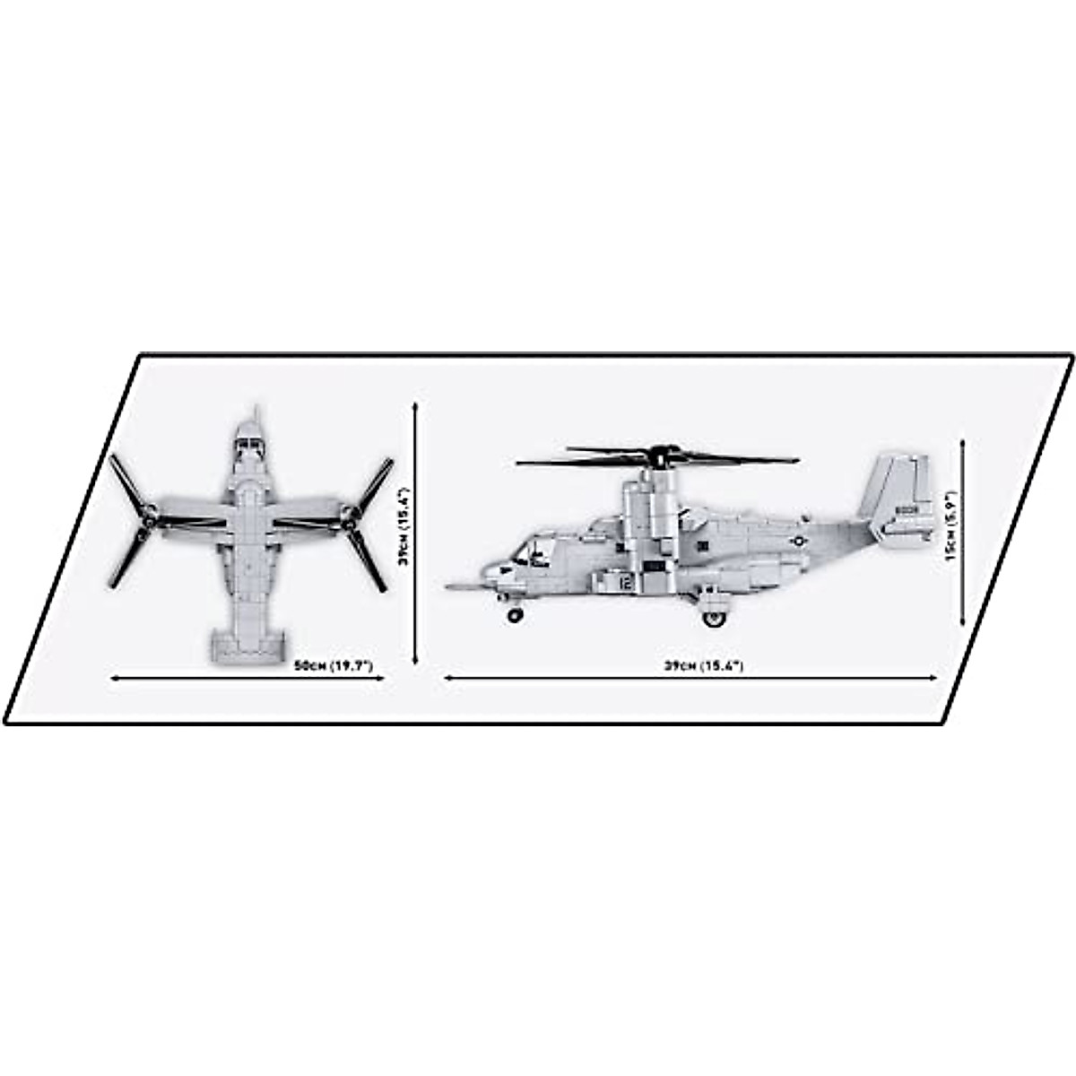 COBI Armed Forces Bell Boeing V-22 Osprey Aircraft
