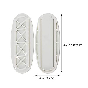 Cabilock 10pcs Power Strip Socket Fixator Wall Mount Power Strips Cable Organizers Punch Free Self Adhesive Socket Remote Control Holder for Home 10Ã—3.7cm