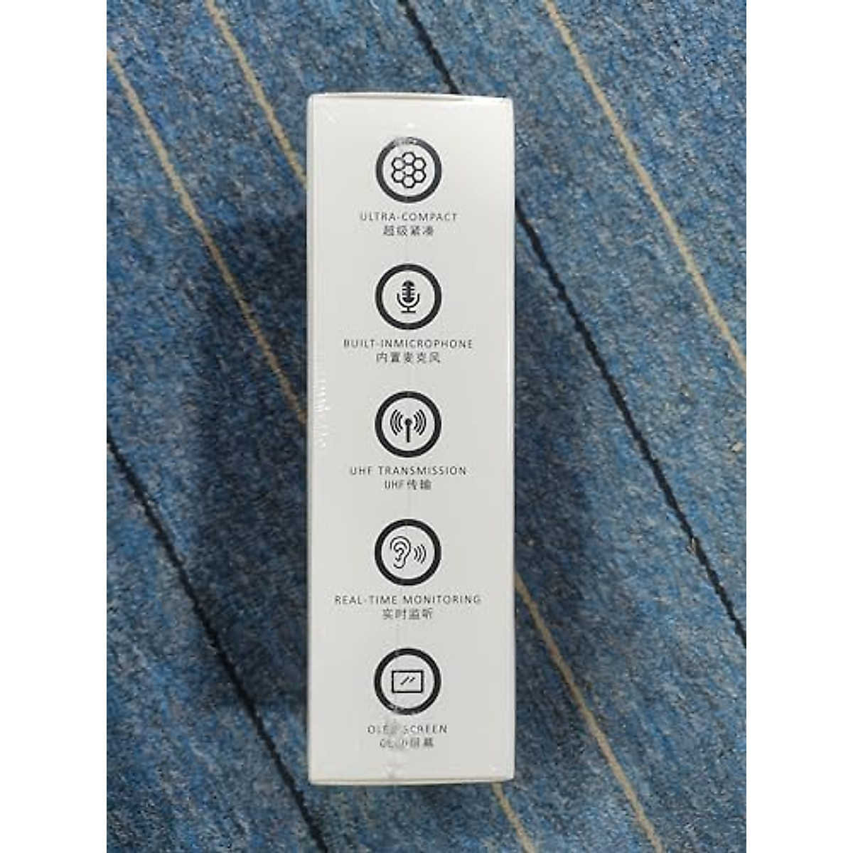 Sokani Tiny UHF Wireless Lavalier Microphone Lav Mic System with Transmitter and Receiver Compatible with Camera Smartphones iPhone Android DSLR Canon Sony Camcorde