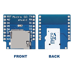ACEIRMC 10pcs Micro SD Card Shield D1 Mini TF WiFi ESP8266 Compatible for WeMos D1 Mini TF Card Module