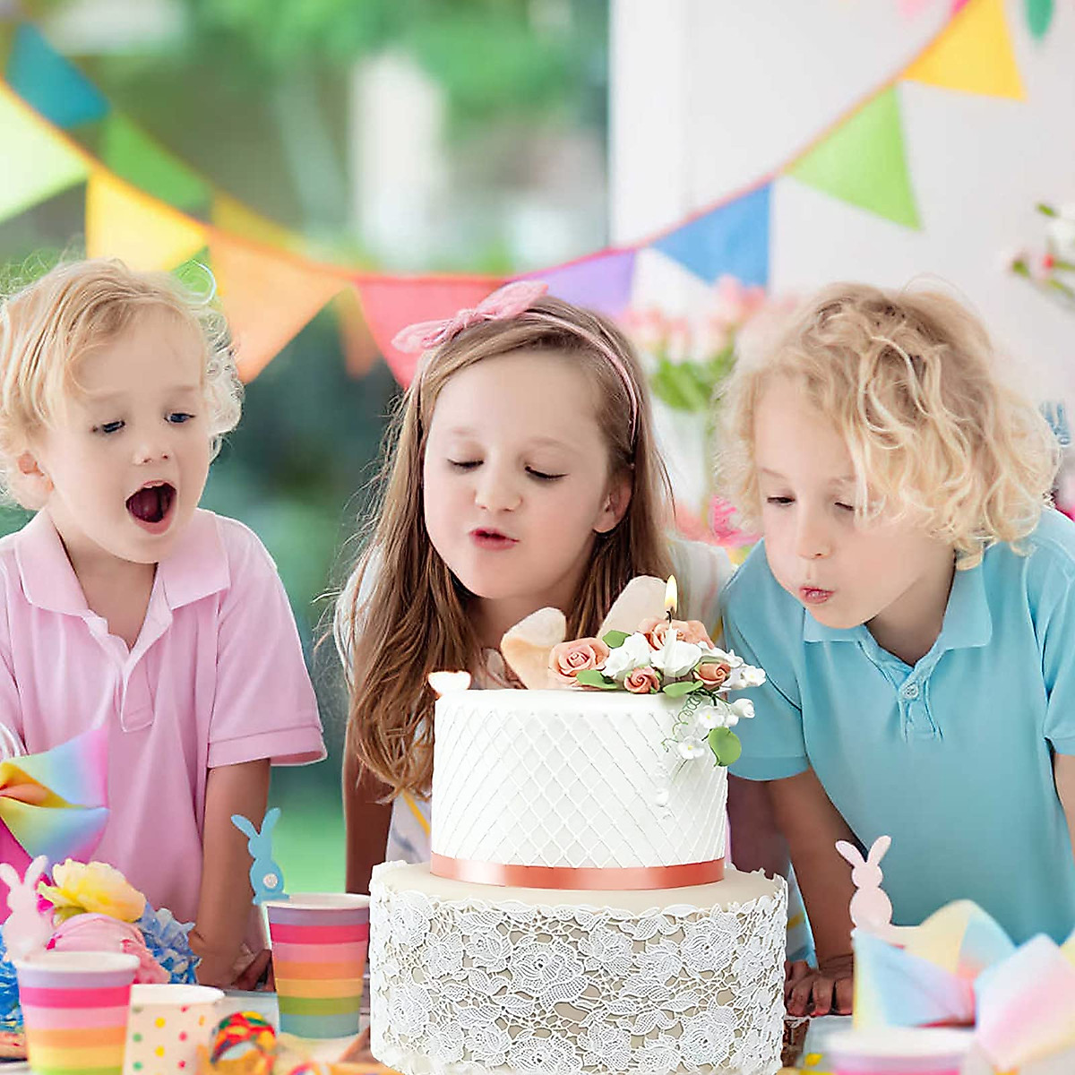 Ocmoiy 6 Pack Fondant Impression Mat, Fondant Mold Set, Embossed Retro Baroque/Paisley/Rose/Diamond/Lace Vine/Floral Vine Pattern Texture Mold for Chocolate Fondant Wedding Cake Decoration