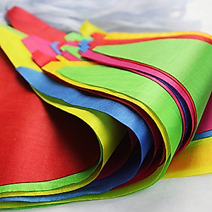 250pcs Multicolor Pennant Flags,LOOBJOYGAME 263Ft Nylon Fabric Decorations Grand Opening Banner Rope