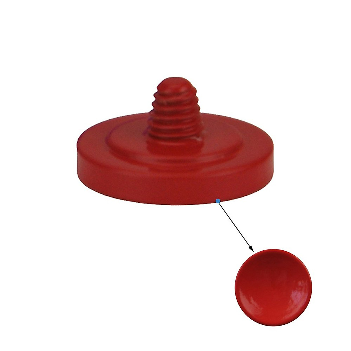 Camera Soft Release Button JJC Dark Red Shutter Button for Fuji Fujifilm X-T2 X-T20 X-T10 X-PRO2 X-PRO1 X100F X100T X100S X100 X-E3 X-E2S X-E2 Sony DSC-RX1R II DSC-RX10,etc Concave 11mm -1 Pack