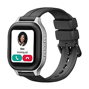 Gabb Watch 2 Smart Watch for Kids -Silver, GPS Tracker, Safe Cell Phone, Talk/Text Ability, Parental Controls, No Social Media, SOS Button, Not a Toy, Ages 6 and Up