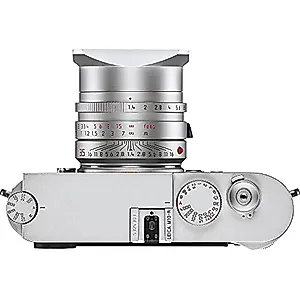 Leica M10 - R Digital Rangefinder Camera (Silver Chrome) (20003) + 64GB Extreme Pro Card + Corel Photo Software + Card Reader + Case + Cleaning Set + Flex Tripod + Cap Keeper - Starter Bundle