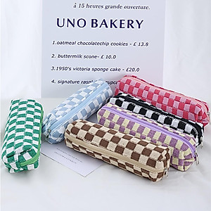 GGOOB Pencil Case Aesthetic School Supplies Small Pencil Case Pencil Pouch Aestheti Pencil Case Preppy Pencil Case (Pink)