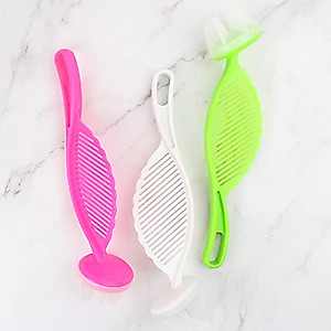 DEFUTAY Rice Washing Stick Tool，3 PCS Multifunctional Rice Washers,Stirring Rice Washer(Red+Green+White）