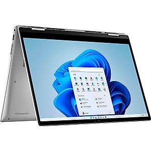 Dell Inspiron 7430 14" FHD+ (1920x1200) IPS Touch 2-in-1 Laptop | Intel i7-1355U 10-Core | Iris Xe Graphics | Backlit Keyboard | Fingerprint | Thunderbolt 4 | WiFi 6E | 16GB LPDDR5 2TB SSD | Win11 Pro