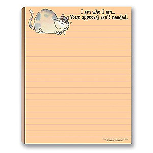 Stonehouse Collection Cat Notepads - 4 Assorted Funny Cat Note Pads - USA Made (Cat)