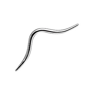 Septum Mustache 316L Surgical Steel Sold Individually 16 Gauge Nose Ring