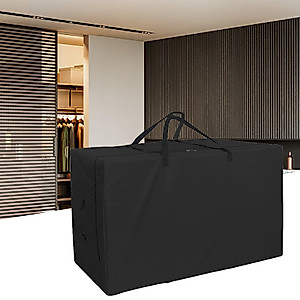 420D Folding Mattress Storage Bag, Mattress Portable Bag with Zipper for 3-4 Inch Double Three Fold Mattress (40x28x18inch)
