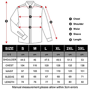 DiBanGu Men's Teal Satin Dress Shirts Casual Silk Casual Dance Party Shirt for Men Wrinkle Free Tuxedo Shirt