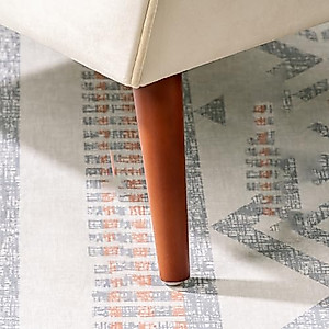 ATGHYURT 32" Wide Tufted Armchair Club Chairs Single Sofa Modern Accent Chairs Lazy Sofa Chair Comfy Lounge Chair Recliner Chair Upholstered Reading Chair for Living Room Bedroom Office