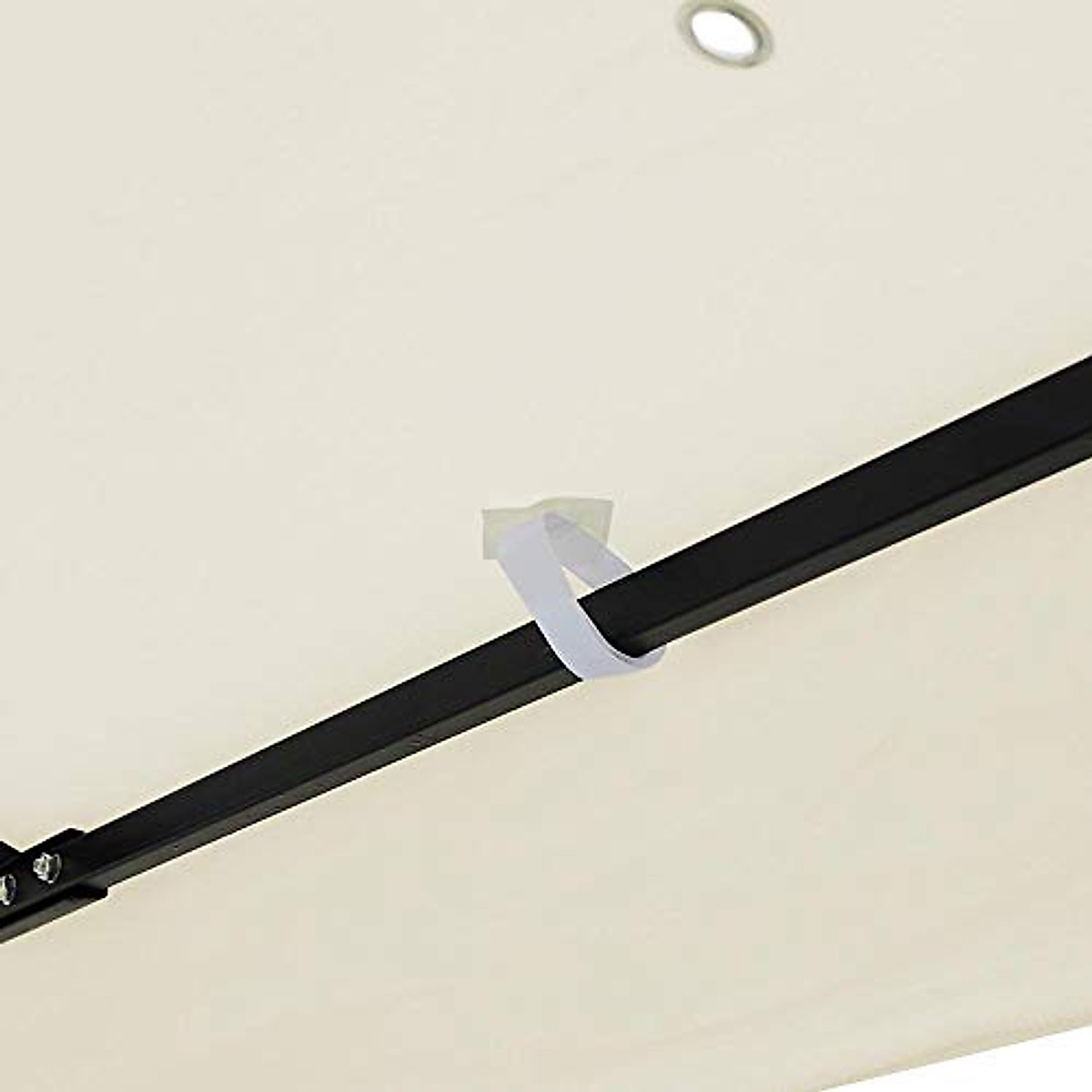 Yescom 8'x8' UV30+ Gazebo Canopy Replacement Top Cover White for Dual Tier Outdoor Patio Garden Tent Y0018T07