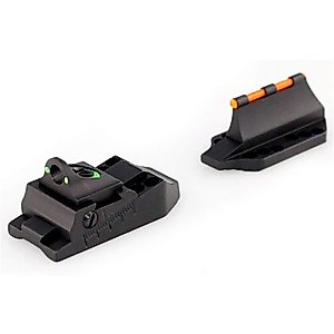 Williams Gun Sight Universal Adjustable Ghost Ring Fire Sight Set (71036), Black