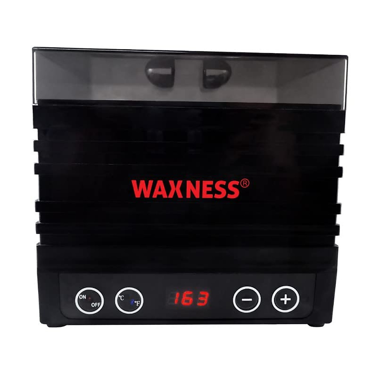 Waxness Natural and Rosin Free Assortment Hard Wax Kit with Black W-CUBE Warmer