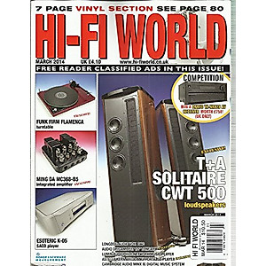 HI-FI WORLD, MARCH, 2014