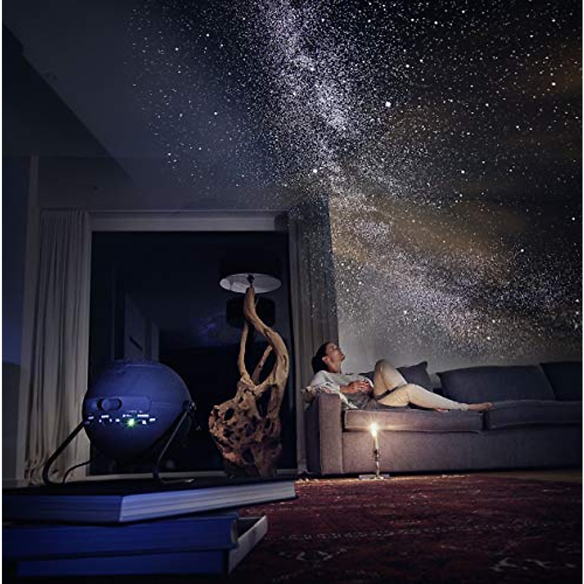 Sega Toys Homestar Flux (Satin Black) Home Planetarium Star Projector