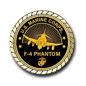 US Marine Corps F-4 Phantom Challenge Coin Officially Licensed