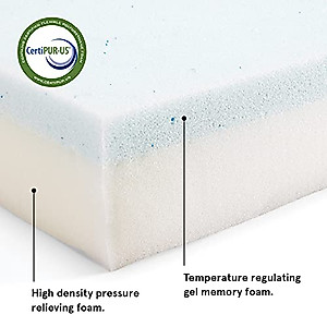 Barkbox Memory Foam Platform Dog Bed | Plush Mattress for Orthopedic Joint Relief (Large, Grey)
