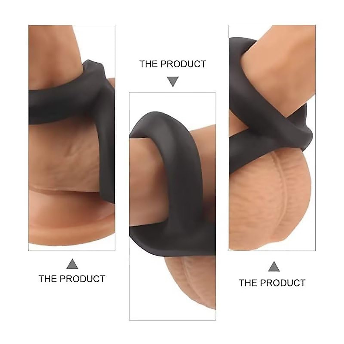 2pcs Cock Rings for Men Erection Silicone Cock Ring Cock Ring for Couple Silicone Penis Rings ensory Penis Ring for Penis Rings for Men's Wellness Hoodies ZH027