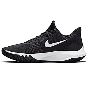Nike Men's Precision 5 Black White Basketball Shoes