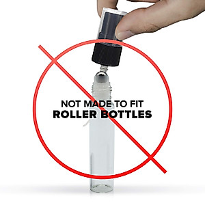 Essential Oil Spray Tops For 5, 10, 15 to 100 ml Bottles. Reduce, Reuse and Recycle Your Empty EO Containers and Bottles With Our Fine Mist Sprayer Replacement Pump (Rainbow) by Got Oil Supplies