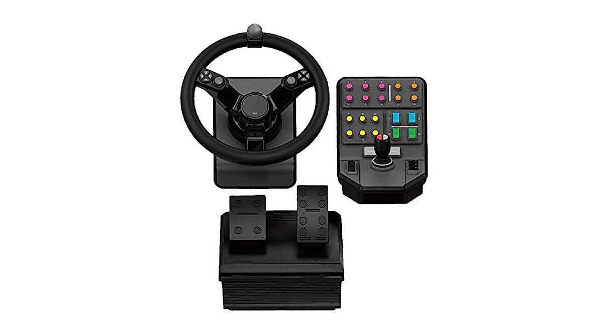 Logitech G Farm Simulator Heavy Equipment Bundle for PC | Realistic Control