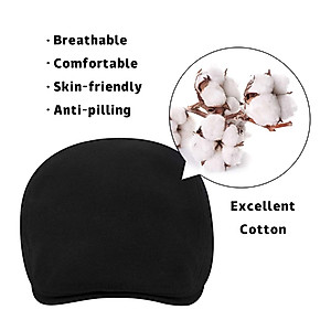 WETOO Men's Flat Cap Gatsby Newsboy Lvy Irish Hats Driving Cabbie Hunting Cap