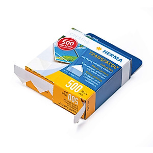 HERMA 1383 Photo Corner (Pack of 500) Clear/White