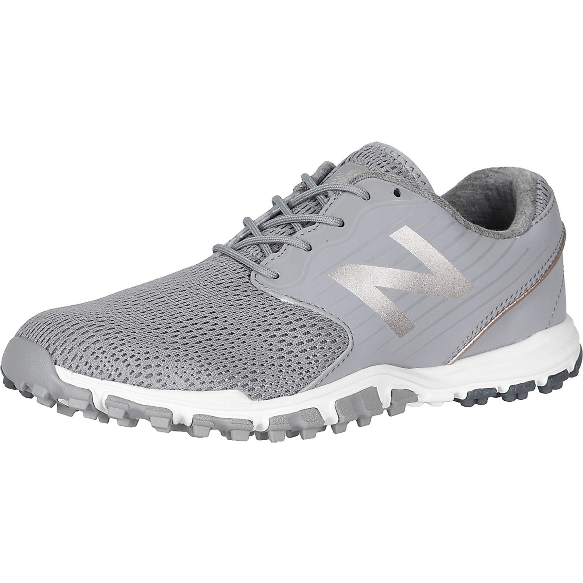 New Balance Women's Minimus SL Golf Shoe, Grey, 6.5 Wide