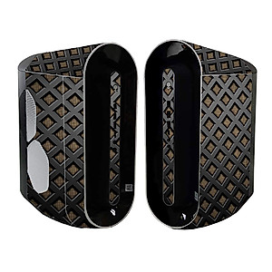 MightySkins Skin Compatible with Alienware Aurora R11 Gaming Desktop - Black Wall | Protective, Durable, and Unique Vinyl Decal wrap Cover | Easy to Apply, Remove, and Change Styles | Made in The USA