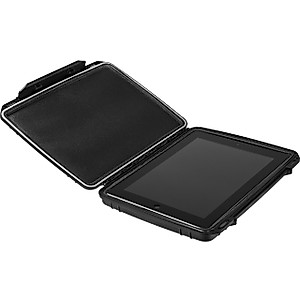 Loaded Gear Tablet Hard Case, Small, Black by BARSKA (BH11954)