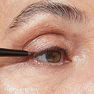 LAURA GELLER NEW YORK INKcredible Gel Eyeliner - Brown Eyed Girl - Waterproof Smudge-proof Eyeliner Pencil - Built in Sharpener