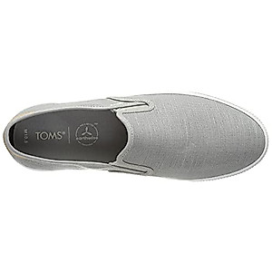 TOMS mens Baja Sneaker, Grey, Drizzle Grey Heritage, 10.5 US