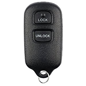 KeylessOption Replacement 2 Button Plus Panic Keyless Entry Remote Control Key Fob Compatible with HYQ12BAN, HYQ12BBX